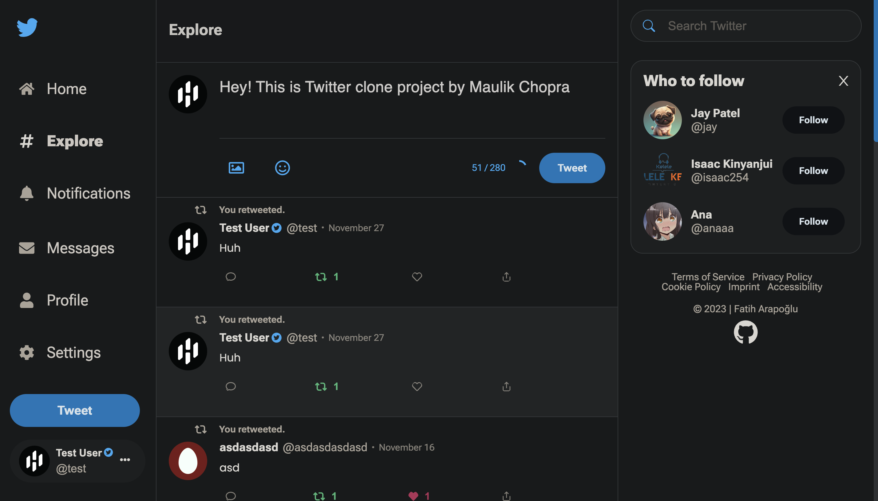 Maulik Chopra's Portfolio